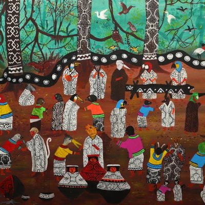 Muestra de arte amazónico: Quehuisha – Amazonas. Los colores de un ...