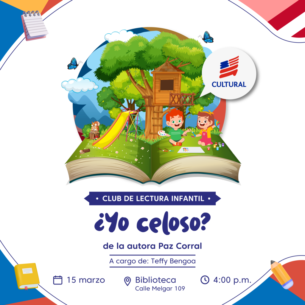 Club de Lectura Infantil: Libro "Yo celoso" 📚 | Cultural Arequipa